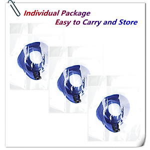 REDMENCO Colored Clip in Hair Extensions 12 Pieces for Women Kids Girls, 16 Inch Wavy Curly, Blue and Teal Blue Colorful