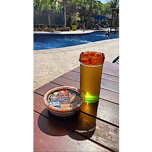 Michela Mix 2 Pack michelada Rimmer, Rimming Dip, Michelada and Fruit Dip, Chiltepin El Rey (1 Tamarindo 1 Mango)