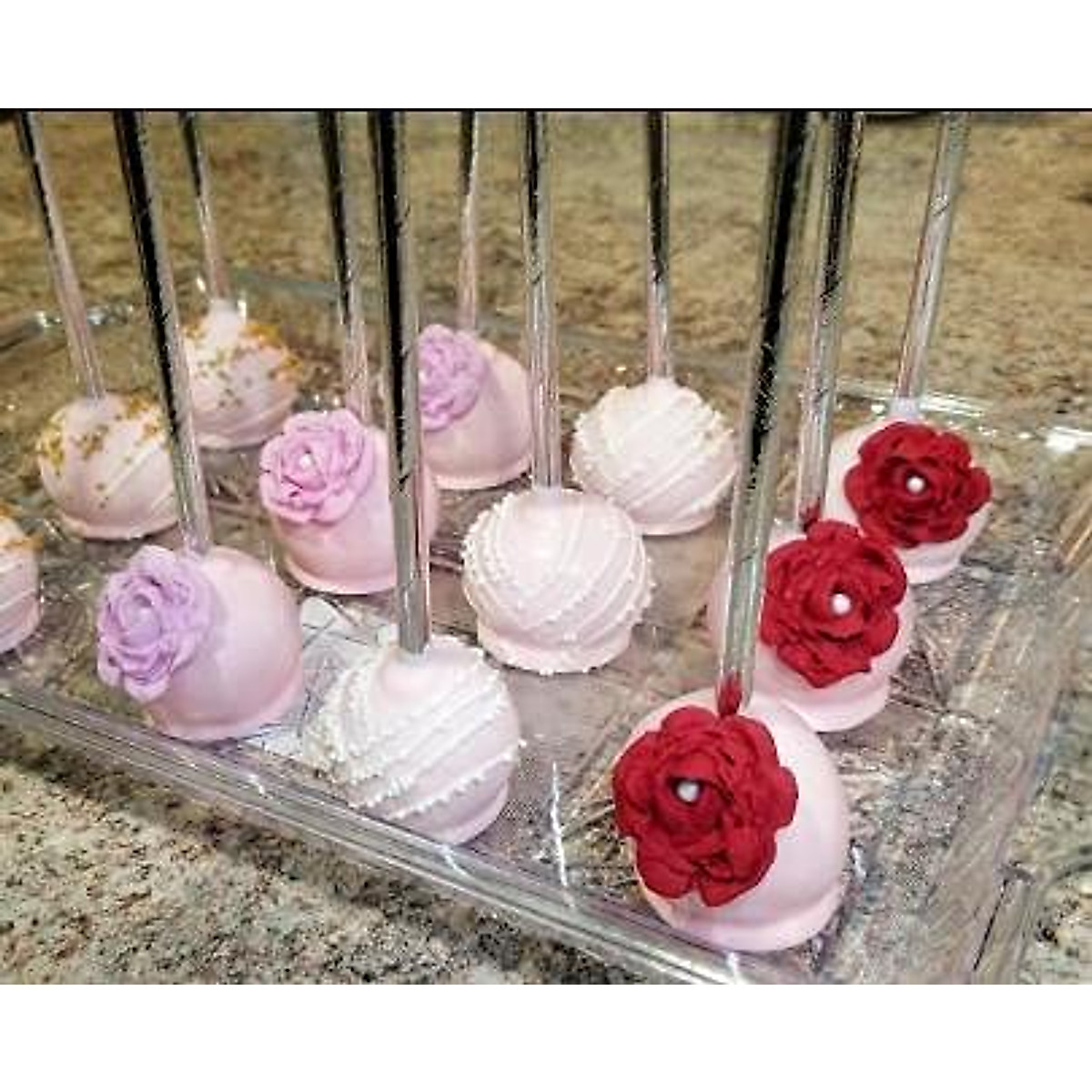 ALINK Metallic Silver Paper Straws, Biodegradable Disposable Party Drinking Straw for Birthday, Wedding, Bridal/Baby Shower, Christmas Decorations and Party Supplies, Pack of 100