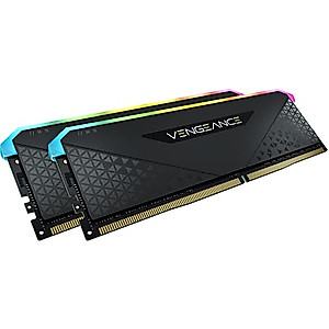 CORSAIR VENGEANCE RGB RS 16GB (2x8GB) DDR4 3600 (PC4-28800) C18 Desktop memory