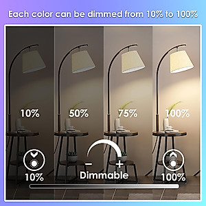 FTL GU10 LED Bulbs Color Changing Light Bulbs with Remote Control, Dimmable 2700K-6000K RGB Colored Light Bulbs 5W 40W Equivalent, 30 Colors, Timer, Spotlight for Track Lighting, 6-Pack