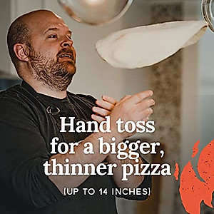 Poco Bero Pizza Dough – 20 x 10 oz Frozen Pizza Dough Balls – Perfect Pizza Oven Accessories for 12-inch Pizzas – Fresh NY Style Pizza – Works in Pizza Oven and Conventional Oven