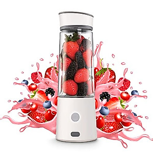 Kore ClubCrush Portable Blender - 13.5 fl oz USB-Rechargeable Travel Blender for Shakes and Smoothies | 5000mAh Battery Included