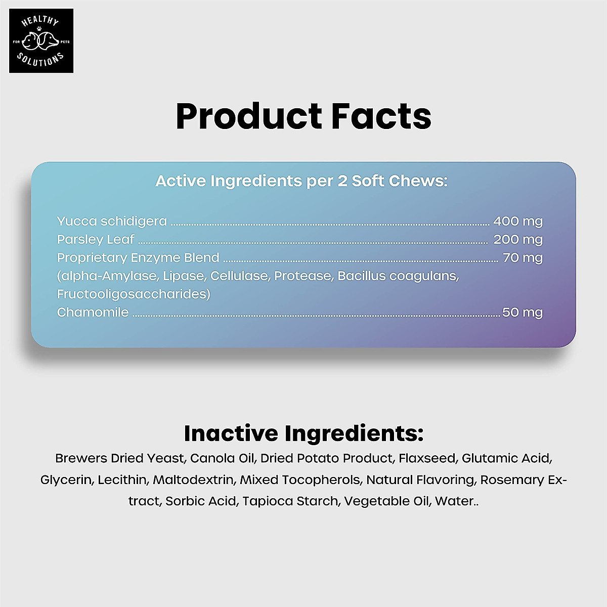 Deterrent for Dogs Eating Poop - Coprophagia No Poo Chews Prevent Dog from Eating Stool - Chew Enhanced with Breath Freshener, Enzymes, & Probiotics to Help Ease and Stop This Nasty Habit | 120ct