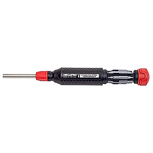 Megapro Tamperproof 15 in 1 Multi Bit Screwdriver (Black/Red)