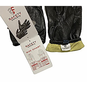 Safety Expretss Tactical Police KEVLARLINER Cut Resistant Patrol Duty Search Gloves (Large, Black)