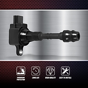 RANSOTO Ignition Coil Packs Compatible with Nissan 2005-2007 Armada 2004 Pathfinder 2004-2007 Titan 2004-2007 Infiniti Qx56 Replace 22448-7S015 C1483 5C1482 UF510