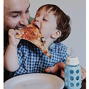 Lifefactory Baby Bundle - Bottle Set - Sky/Mint - 4 oz - 2 pk