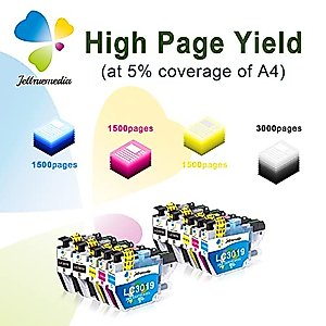JTM LC3019 XXL Compatible Ink Cartridge Replacement for Brother LC3019XXL Work with MFC-J5330DW, MFC-J6730DW, MFC-J6930DW, MFC-J5335DW, MFC-J6530DW, 10-Pack…