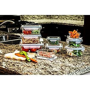 Glasslock 18-Piece Assorted Oven Safe Container Set