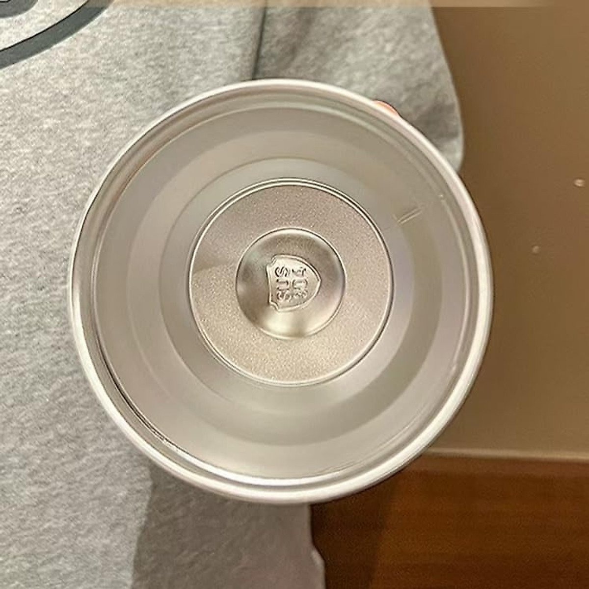 12 oz Stainless Steel Vacuum Insulated Tumbler, Travel Coffee Mug Spill Proof with Lid, Portable Thermal Mug for Keep Hot/Ice Coffee,Tea and Beer (White)