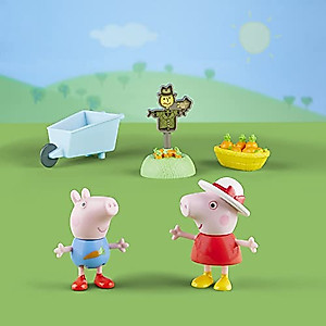 Peppa Pig Peppa's Adventures Peppa's Growing Garden Preschool Toy, with 2 Figures and 3 Accessories, for Ages 3 and Up