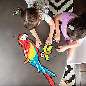 Fat Brain Toys Jixelz 700 Piece Set Roving Robots Pixelated Puzzle Art for Children, Suitable for Boys & Girls Aged 6 Years and Above