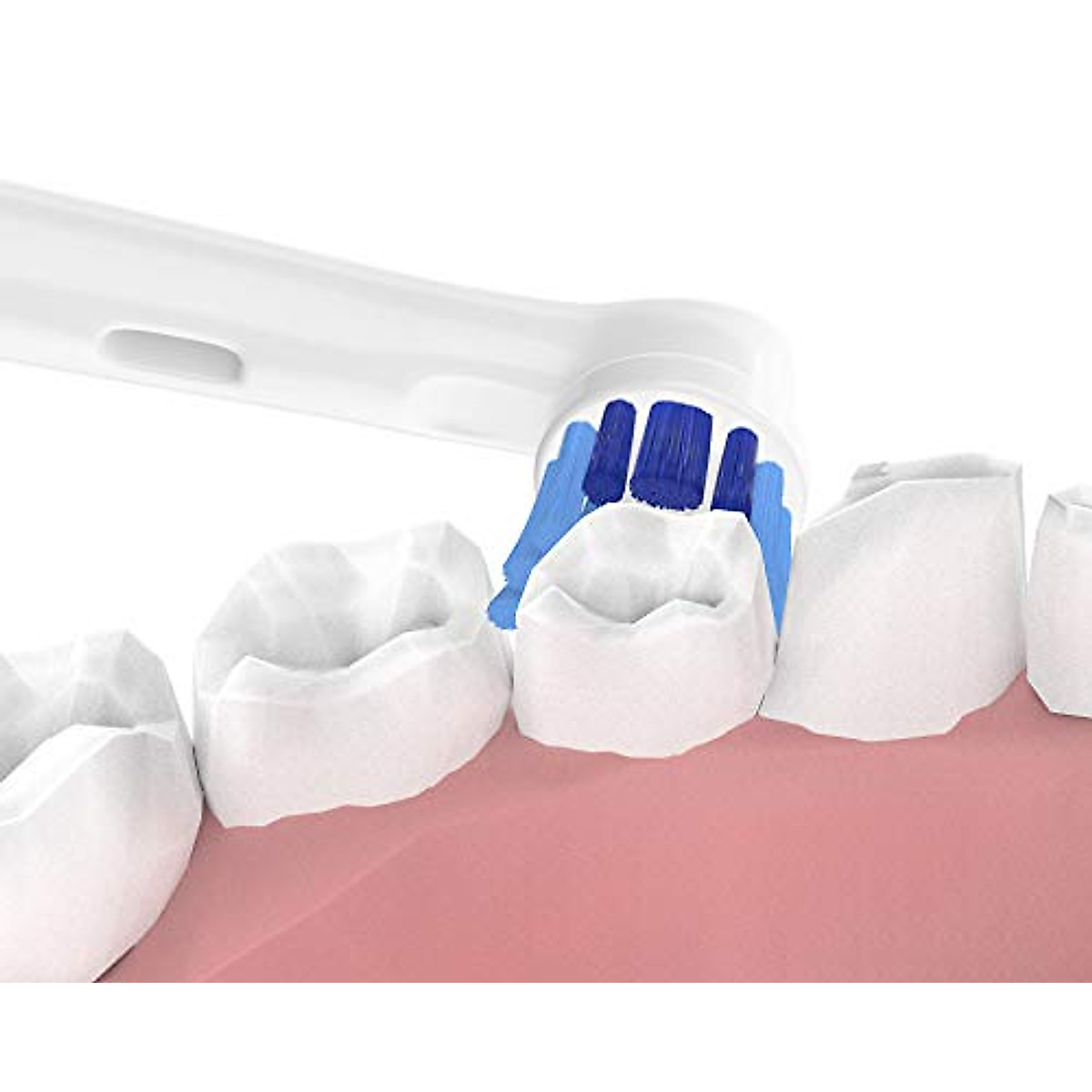 WuYan 8PCS Refills Toothbrush Heads for Oral B Electric Precision Toothbrush, Deep Cleaning to Remove Stains