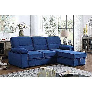 Lilola Home Kipling Sectional, Blue