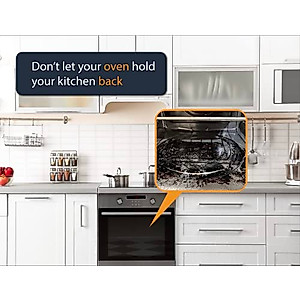 Oven Liners for Bottom of Oven - 2 Pack Large Heavy Duty Mats, 17”x25” Non-Stick Reusable Liner for Electric, Gas, Toaster Ovens, Grills - BPA & PFOA Free Kitchen Accessory to Keep Your Oven Clean