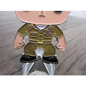 USN Oversized Head Style Male Navy Chief Navy Pride Khaki Uniform CPO Challenge Coin