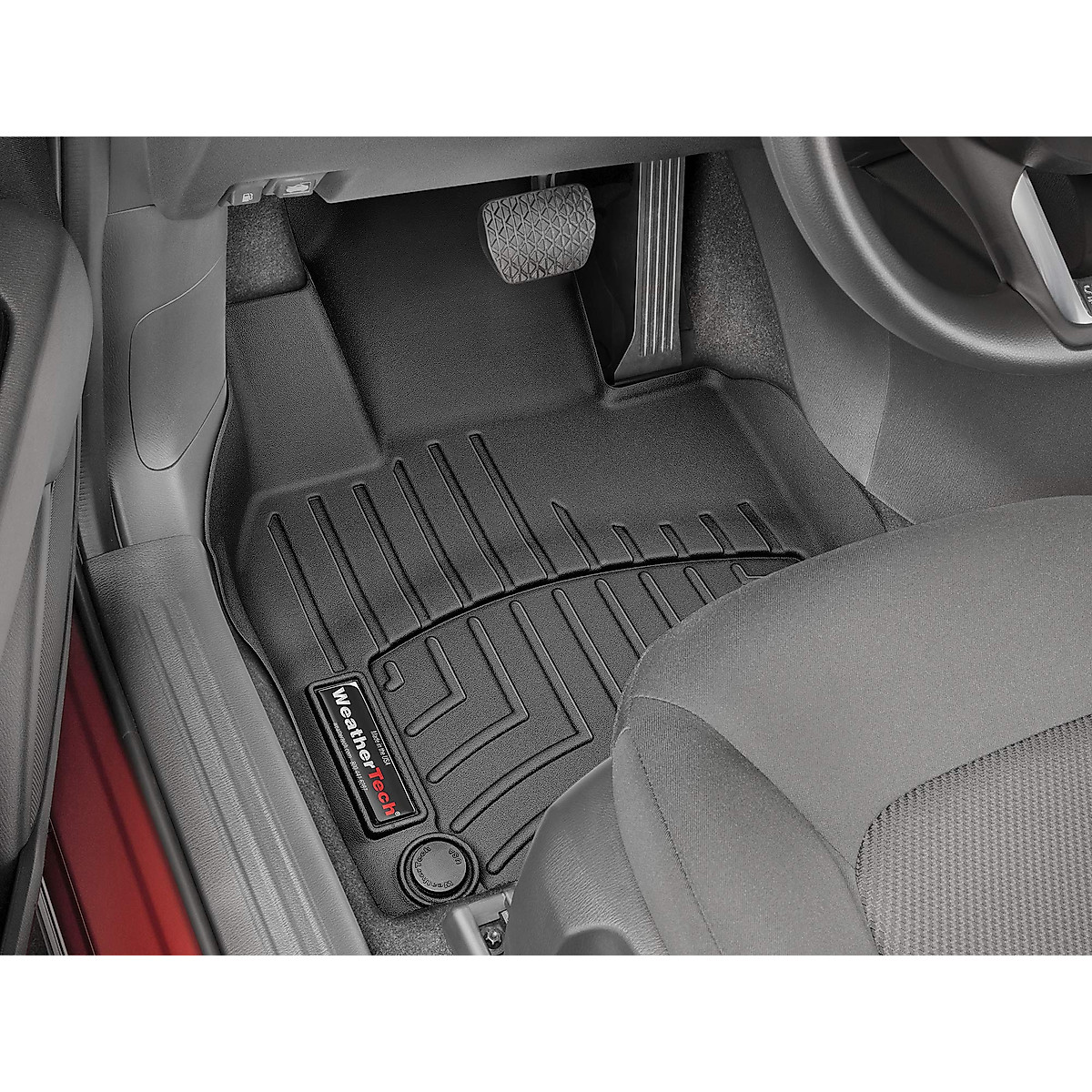 WeatherTech Custom Fit FloorLiners for Mazda CX-5-1st Row (4411871), Black