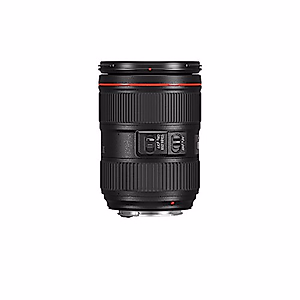 Canon EF 24–105mm f/4L is II USM Lens, Black - 1380C002