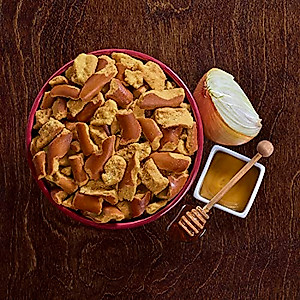 Snyder's of Hanover Pretzel Pieces, Honey Mustard and Onion, 8 oz (Pack of 6)