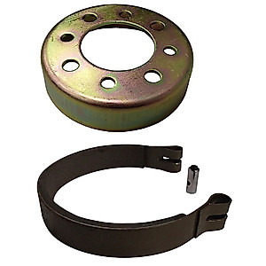 Reliable Aftermarket Parts 4" Brake Band & Drum Set Fits Several Mini Bikes & Go Karts 2251 2251-B 4316 484 B1SB486