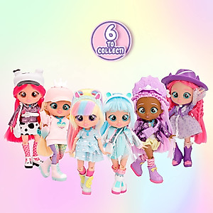 Cry Babies BFF Kristal Fashion Doll with 9+ Surprises Including Outfit and Accessories for Fashion Toy, Girls and Boys Ages 4 and Up, 7.8 Inch Doll