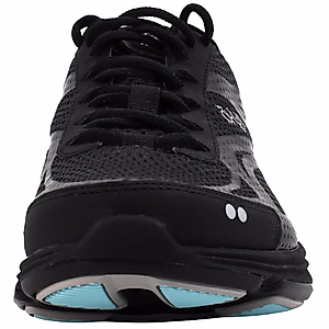 Ryka Women's Devotion Plus 2 Walking Shoe, Black/Grey, 7 M US