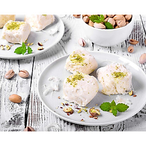 Mughe Gourmet Turkish Cotton Candy Pismaniye Sweet (12 Fluffs) - Divine Halva Candy Gift Box - Exquisite Confectionery Pishmaniye - Authentic Floss Halvah - Perfect Gifts for Him & Her