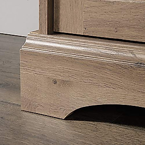 Sauder Graham Hill Desk, Salt Oak finish