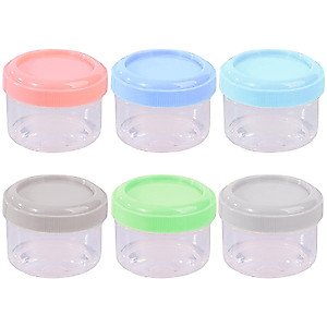 Condiment Containers with Lids Reusable Leakproof Salad Dressing Containers Small Food Storage Cups Leakproof Dipping Sauce Cup Leakproof Dipping Sauce Cup Stackable Salad Dressing Containers