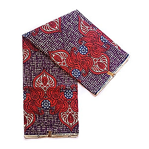 Jembe African Print Fabric - Cotton (6yards)