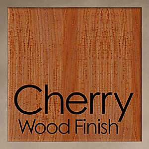 Lavish Home Ladder Bookshelf-5 Tier Leaning Decorative Shelves for Display, Cherry