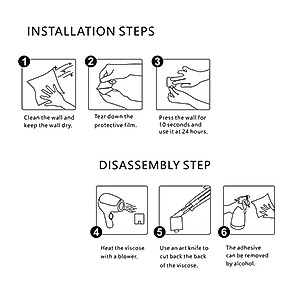 MESTPURER Heavy Duty Stick on Adhesive Wall Hooks for Hanging Towels, Waterproof Stainless Steel Sticky Hooks for Bathroom Shower Kitchen Bathroom Home Door, 4 Packs Black (Black)