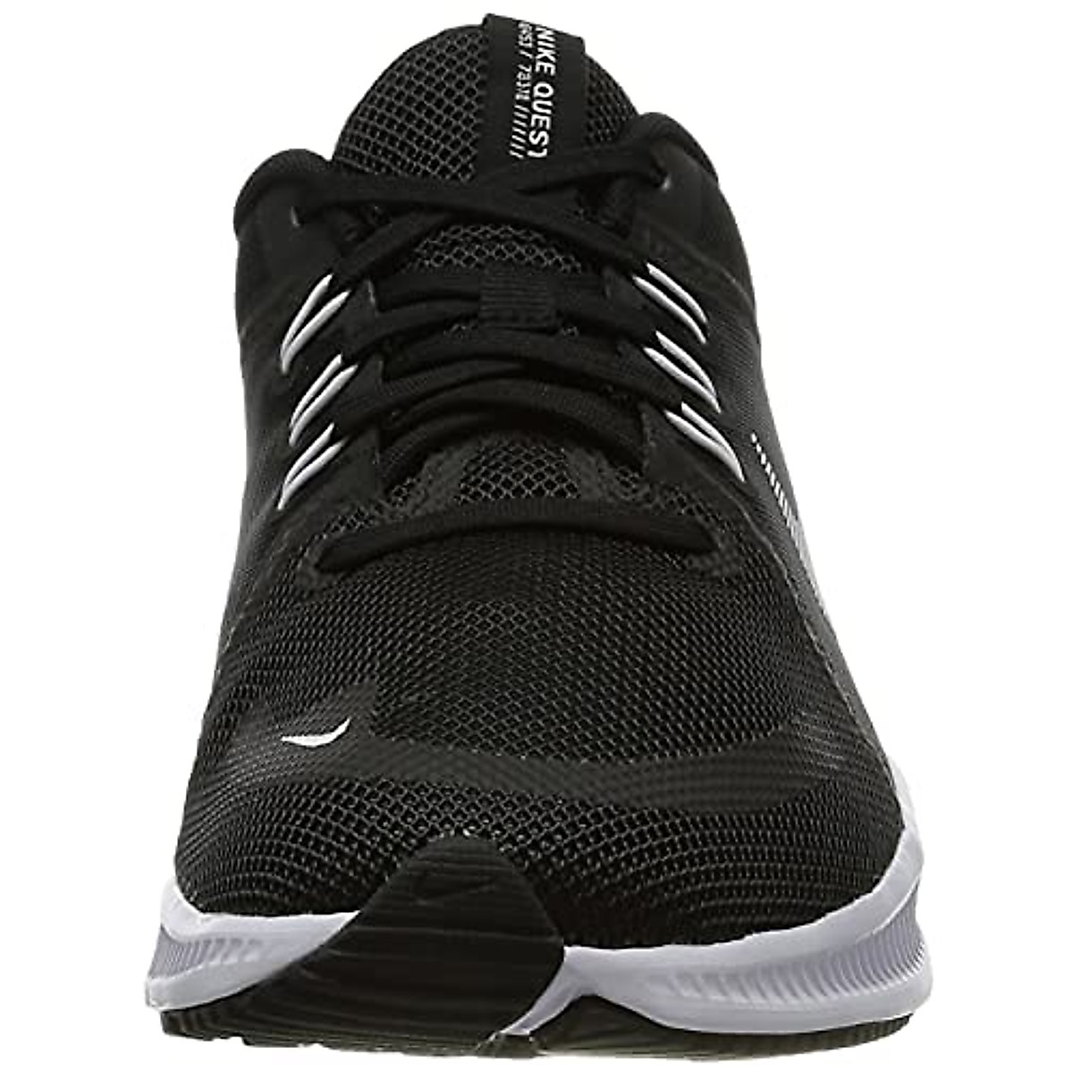 Nike Women's Race Running Shoe, Black White Hyper Pink Dk Smoke Grey, 6