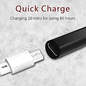 BoxWave Stylus Pen Compatible with HP Pavilion x360 Convertible 2-in-1 (14") - ActiveStudio Active Stylus, Electronic Stylus with Ultra Fine Tip - Jet Black