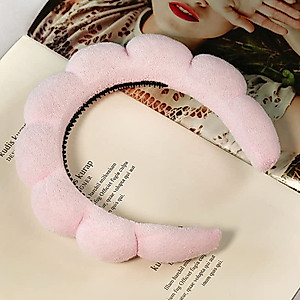 CHAOBANG 1Spa Headband and 2 Wristbands for Washing Face，decoration，Spa，Face Washing,Makeup Removal, Shower, Skincare,Hair Accessories，Terry Towel Cloth Fabric,Non slip