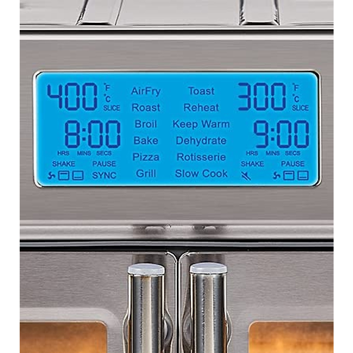 Emeril Lagasse Everyday French Door 360 Air Fryer, 25-QT Capacity, Dual Temperture Zone cooks 2 different ways, Stainless Steel