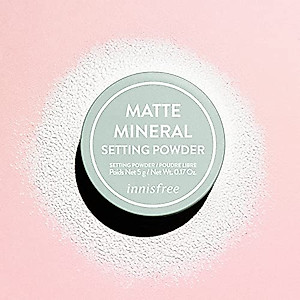 innisfree Matte Mineral Setting Powder Duo, 0.17 Ounce (Pack of 2) (Packaging may vary)
