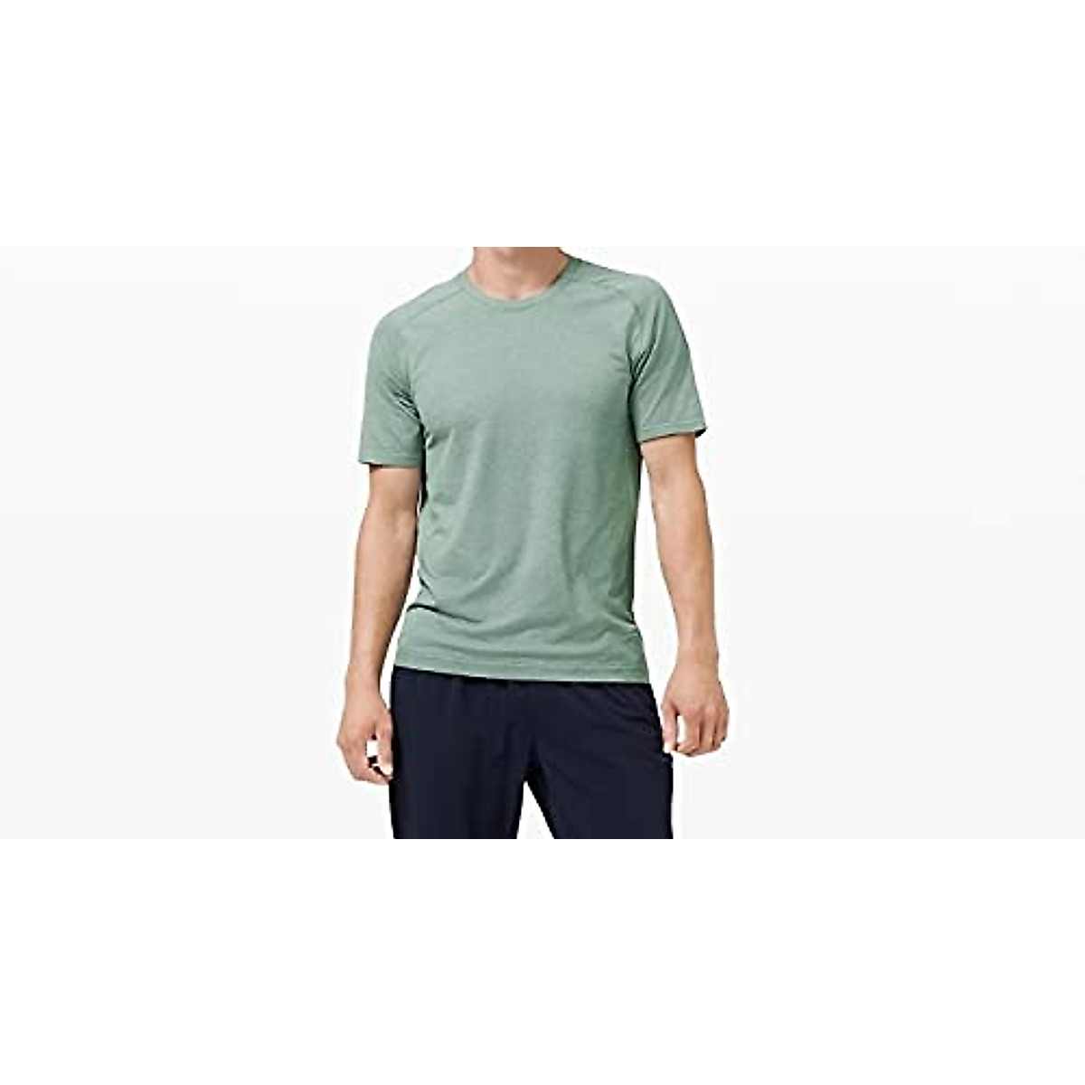Lululemon Athletica Lululemon Mens Metal Vent Tech Short Sleeve Shirt (Sea Water/Tidewater Teal, L)