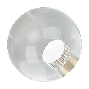 EVTSCAN 35mm Crystal Round Transparent Rocker Ball Head - Arcade Game Machine Joystick Handle Top Ball