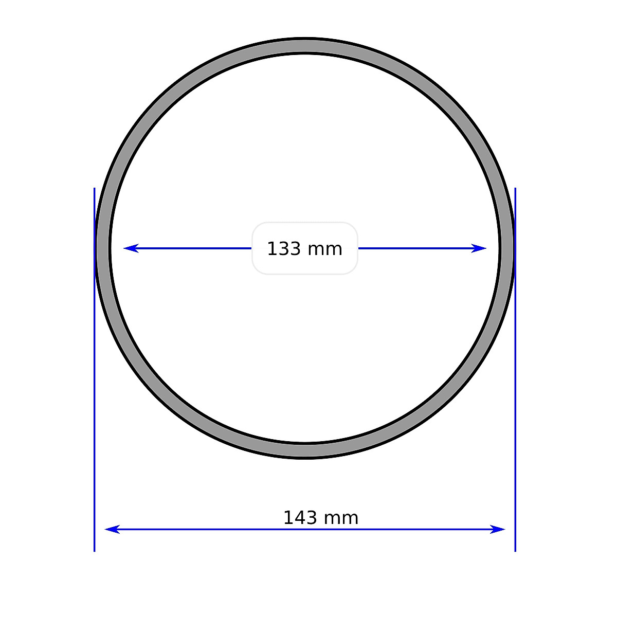 intulon Portable A/C AC Air Conditioner Exhaust Hose Coupler/Coupling - Omnidirectional Clockwise Counterclockwise Bi-directional 5CPL (5 inch)