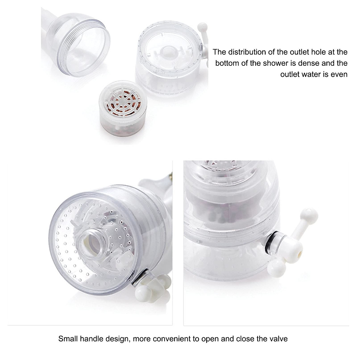 SYH&AQYE Faucet Extension with Filter 360° Rotatable Faucet Shower Attachment Aerator Water Saving Filter Kitchen Water Spray Modes Faucet Water Saver for Kitchen and Bathroom(Stil 1)