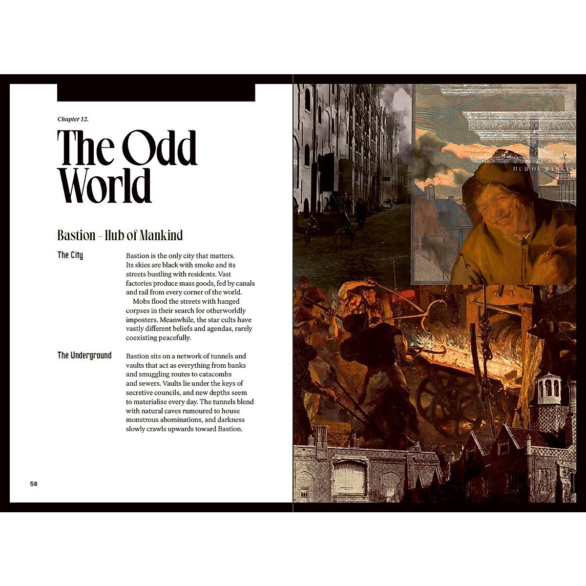 Free League Publishing Into The Odd Remastered - RPG Book, Industrial Horror & Cosmic Strangeness, Free League