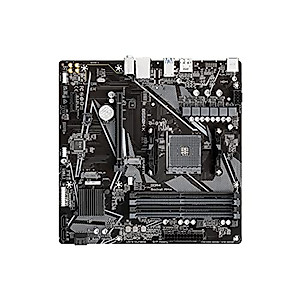 GIGABYTE B550M DS3H AC (AM4 AMD/B550/Micro ATX/Dual M.2/SATA 6Gb/s/USB 3.2 Gen 1/PCIe 4.0/HMDI/DVI/DDR4/Motherboard)
