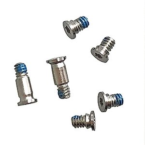 Suyitai Replacement for M a c Book Pro A1706 A1989 Silver 6pcs /Set Bottom Case Cover Screws