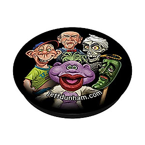 Jeff Dunham: Bubba J, Peanut, Walter, Achmed, Jose PopSocket PopSockets PopGrip: Swappable Grip for Phones & Tablets