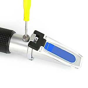 TRZ Refractometer Honey 10-32% Water Honey 58-90% Brix Sugar Baume for Beekeeping, Honey, Condensed Milk, Sugar Syrup, Fruit jam, Hamh Optics&Tools