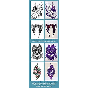 Sacnahe Tattoo Transfer Stencil Machine Copier Printer Thermal Tattoo Kit Copier Printer With 20pcs Tattoo Stencil Transfer Paper, Black（ Not Wireless）