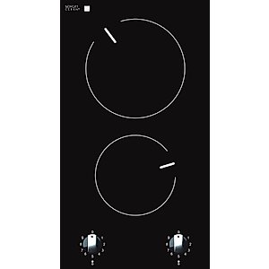 110V, Ramblewood 2 Burner Electric Cooktop, EC2-27. UL rated German EGO burner.