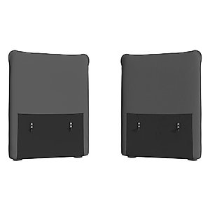 LLappuil Modular Pair of Side Armrest Backrest Module Sofa for Convertible Modular Sectional Couch Sofa Side Armrest, Backrest Grey